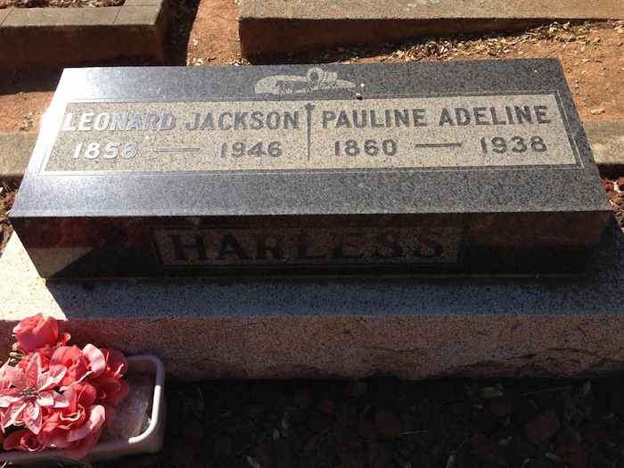 Finding the Gravesite of 2nd Great Grandparents Leonard Harless Jackson ...